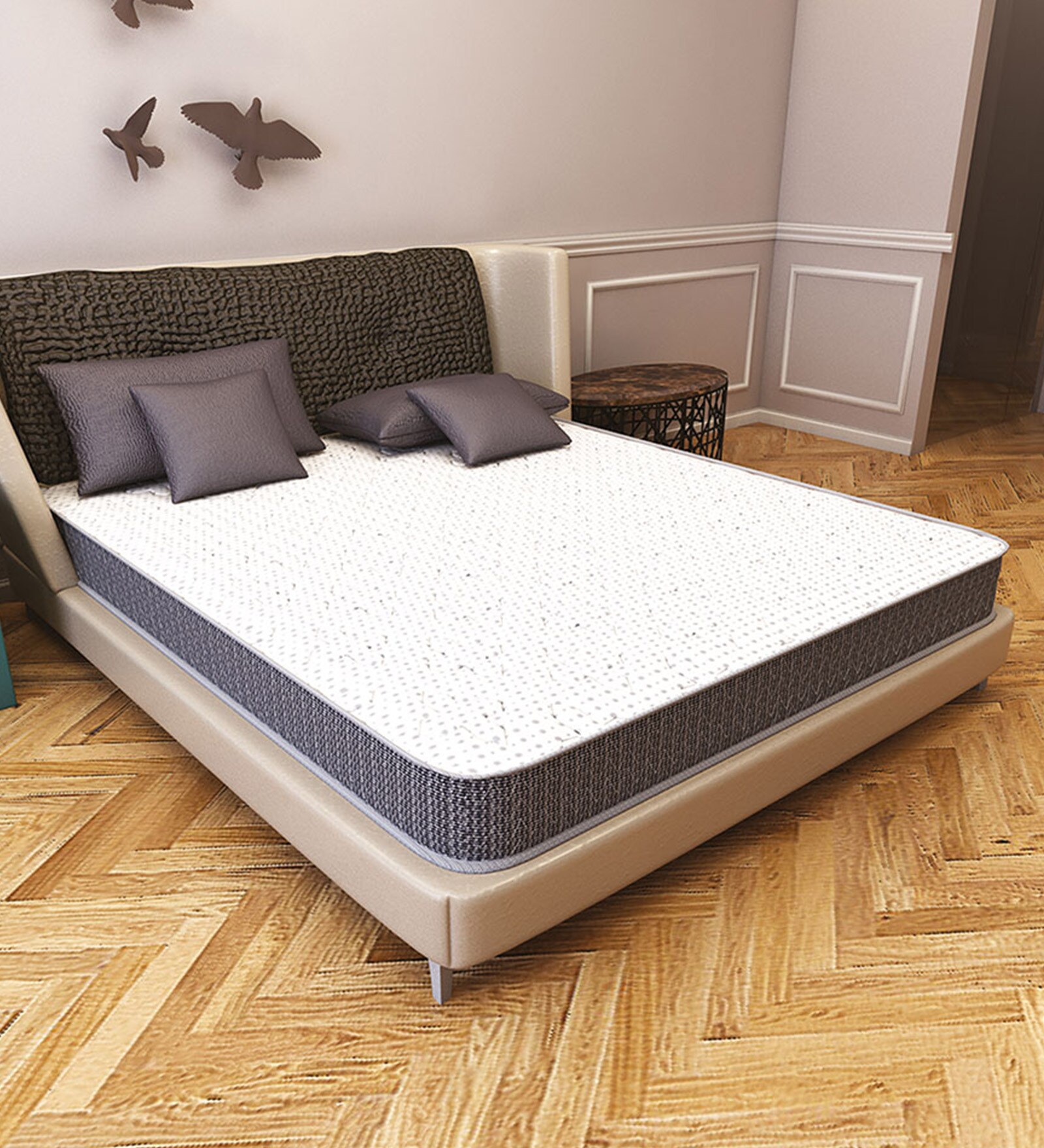 Buy Magnapedic Luxurious Orthopedic 8 Inch Rebonded Foam Mattress In ...