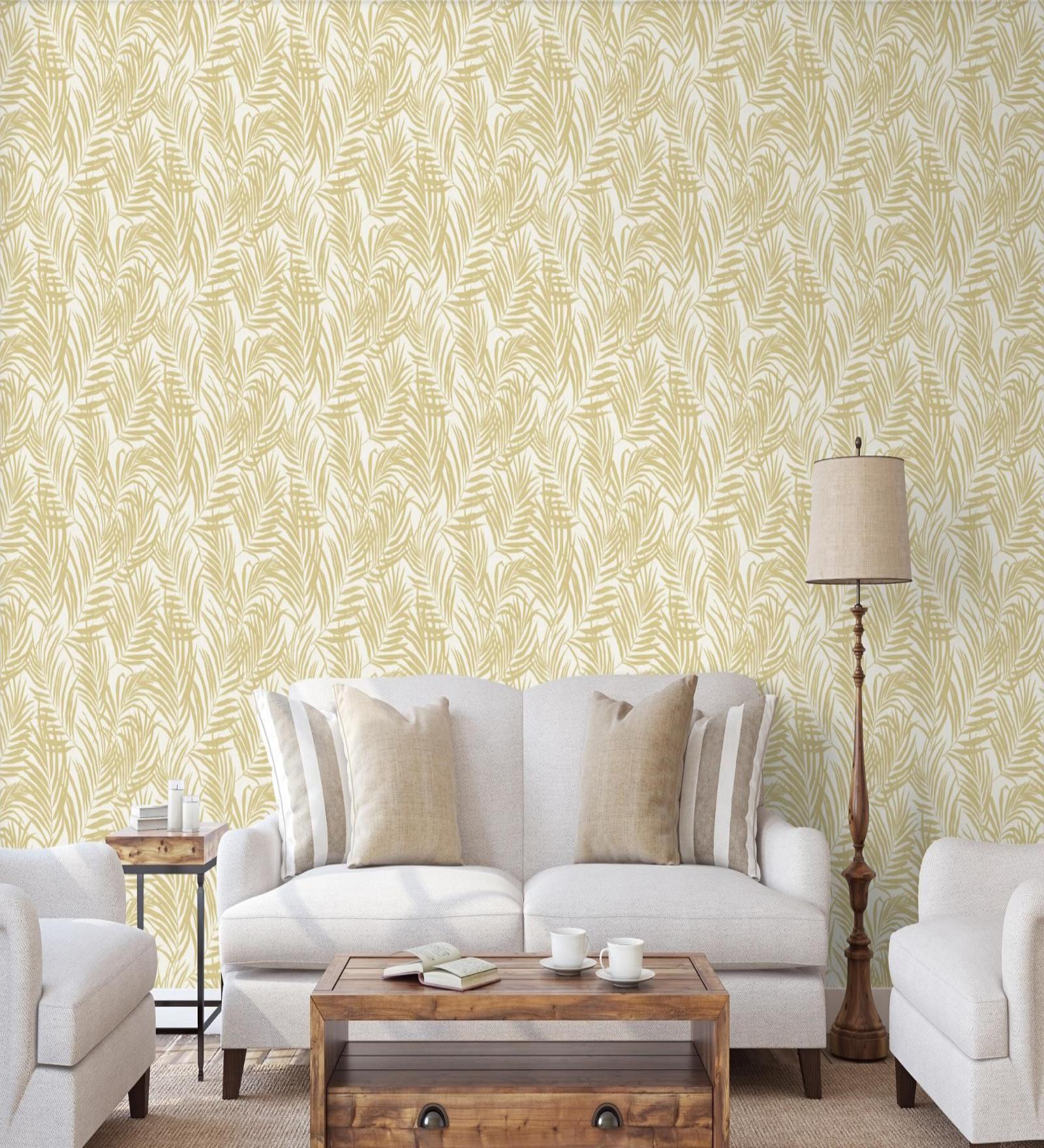 Buy Maison Yellow PVC High Wash Resistant Wallpaper Roll at 20% OFF by ...