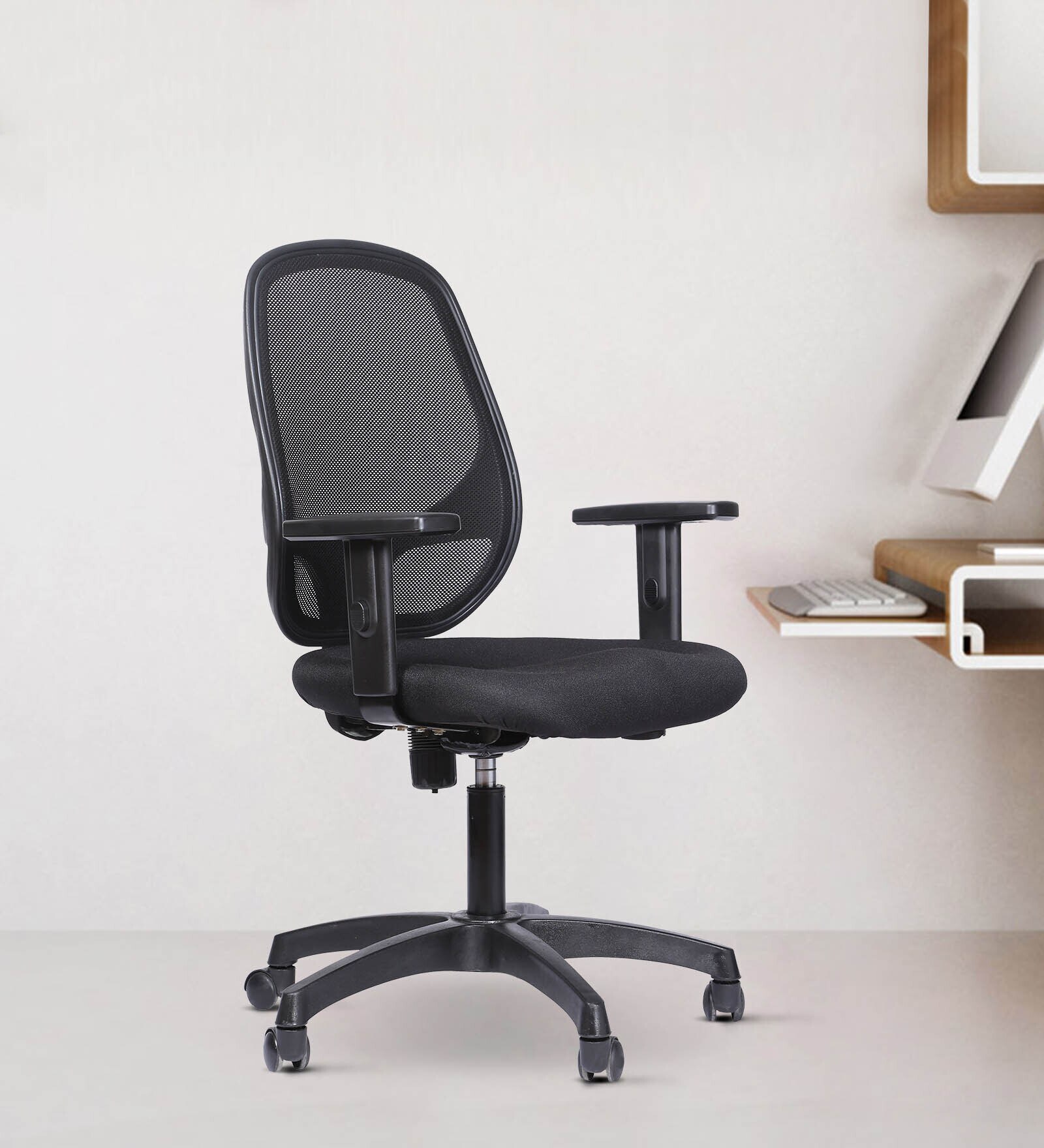 Buy Maple Breathable Mesh Ergonomic Chair in Black Colour at 22% OFF by ...