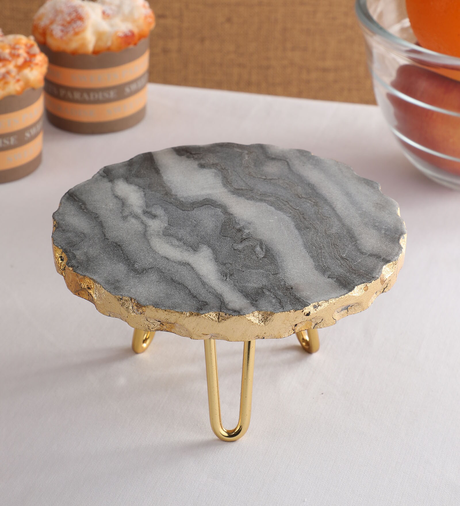 Buy Marble Round Platter by NikkisPride at 22% OFF by NikkisPride ...