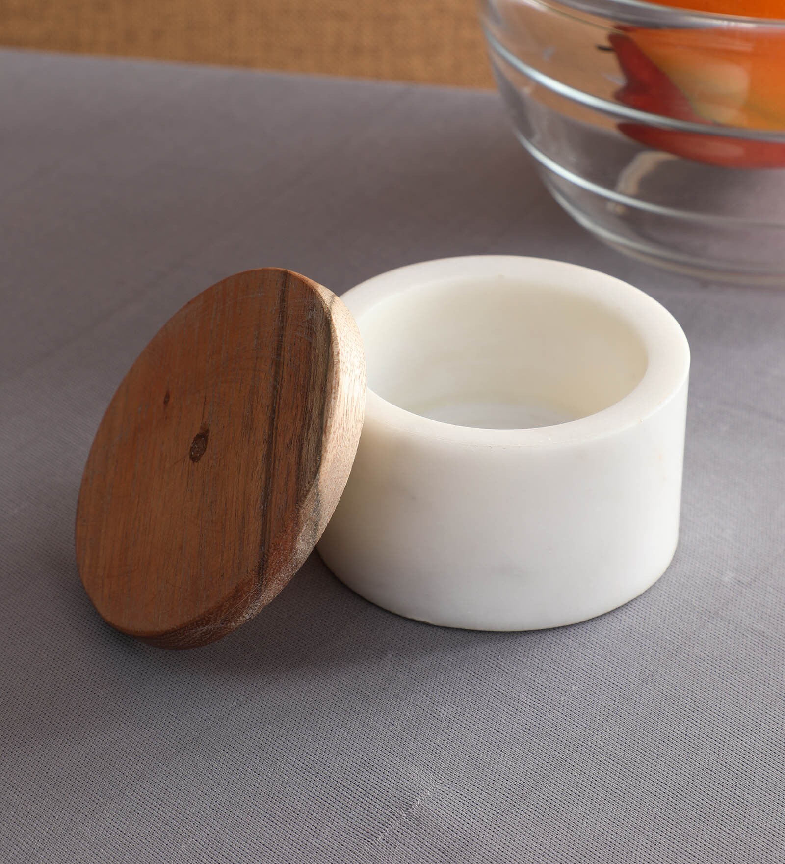 Buy 60 ML Marble Condiment Jar in Brown by NikkisPride at 21% OFF by ...