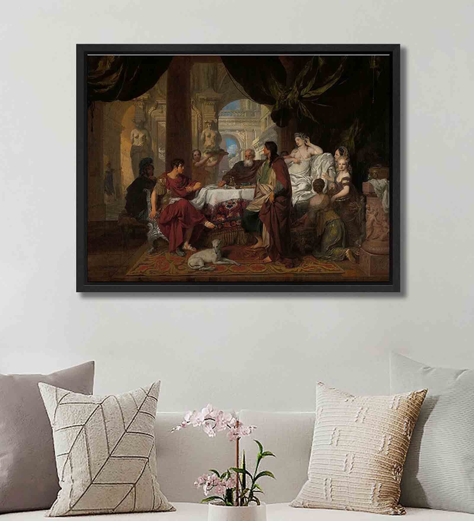 Buy Marken Black Canvas Framed 18 x 24 Art Print By Empyrean Art at 20% ...