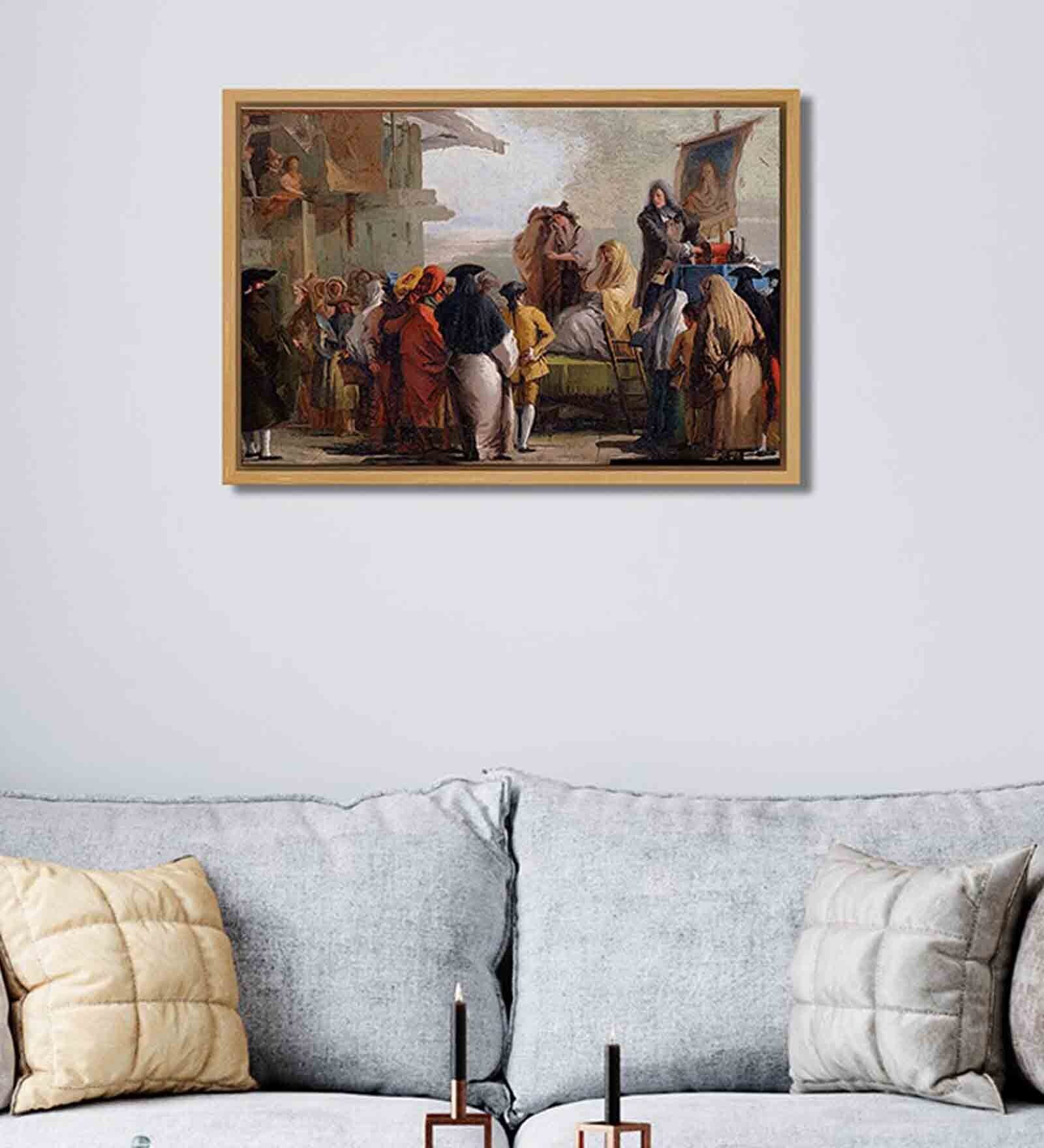 Buy Marken Teak Canvas Framed 18 x 12 Art Print at 18% OFF by Empyrean ...