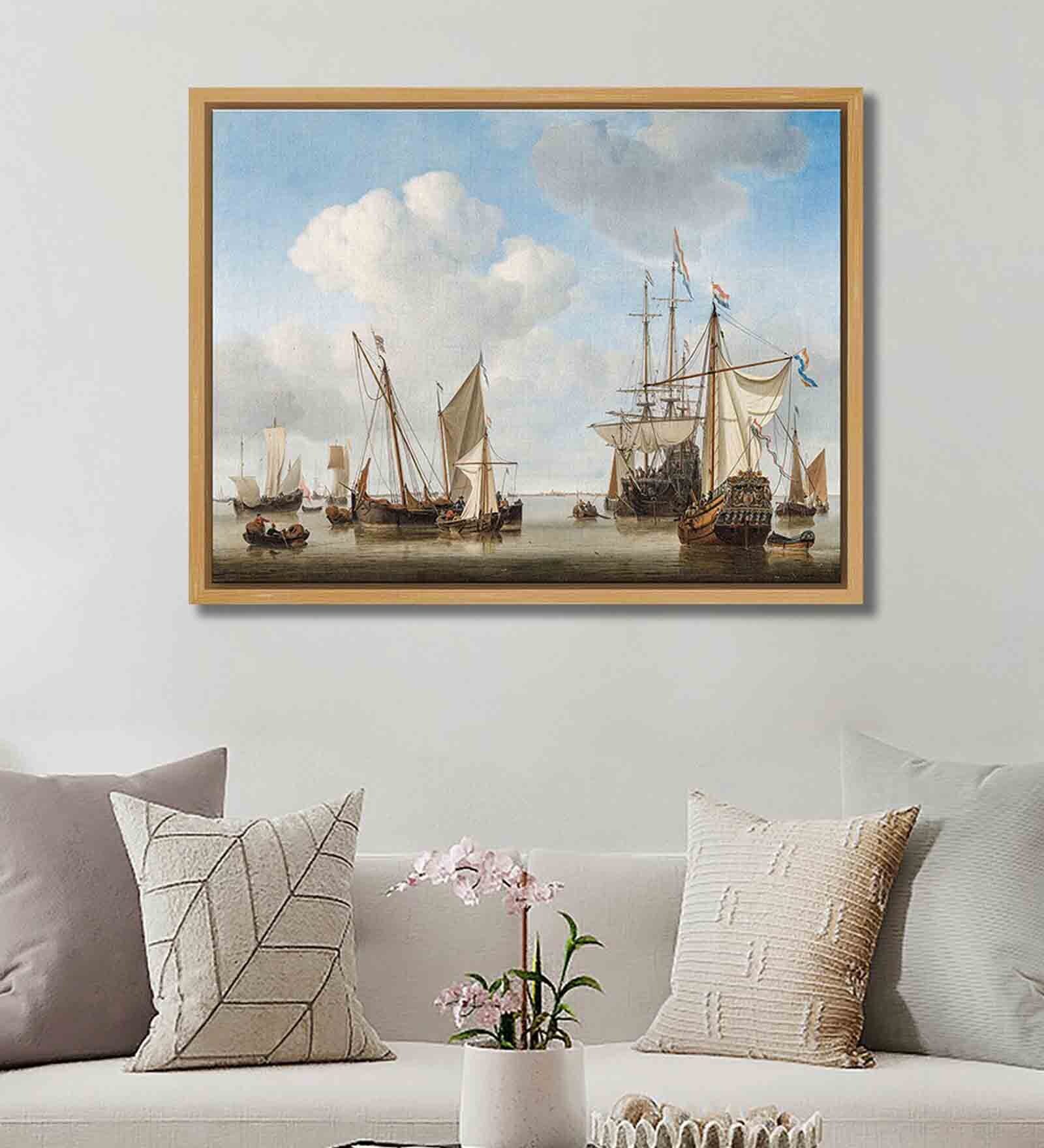 Buy Marken Teak Canvas Framed 18 x 24 Art Print at 15% OFF by Empyrean ...