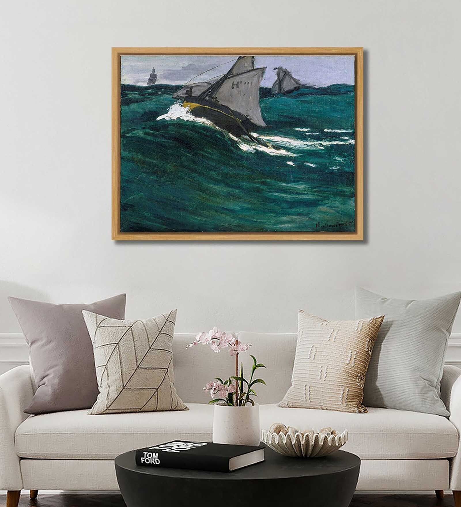 Buy Marken Teak Canvas Framed 18 x 24 Art Print at 16% OFF by Empyrean ...