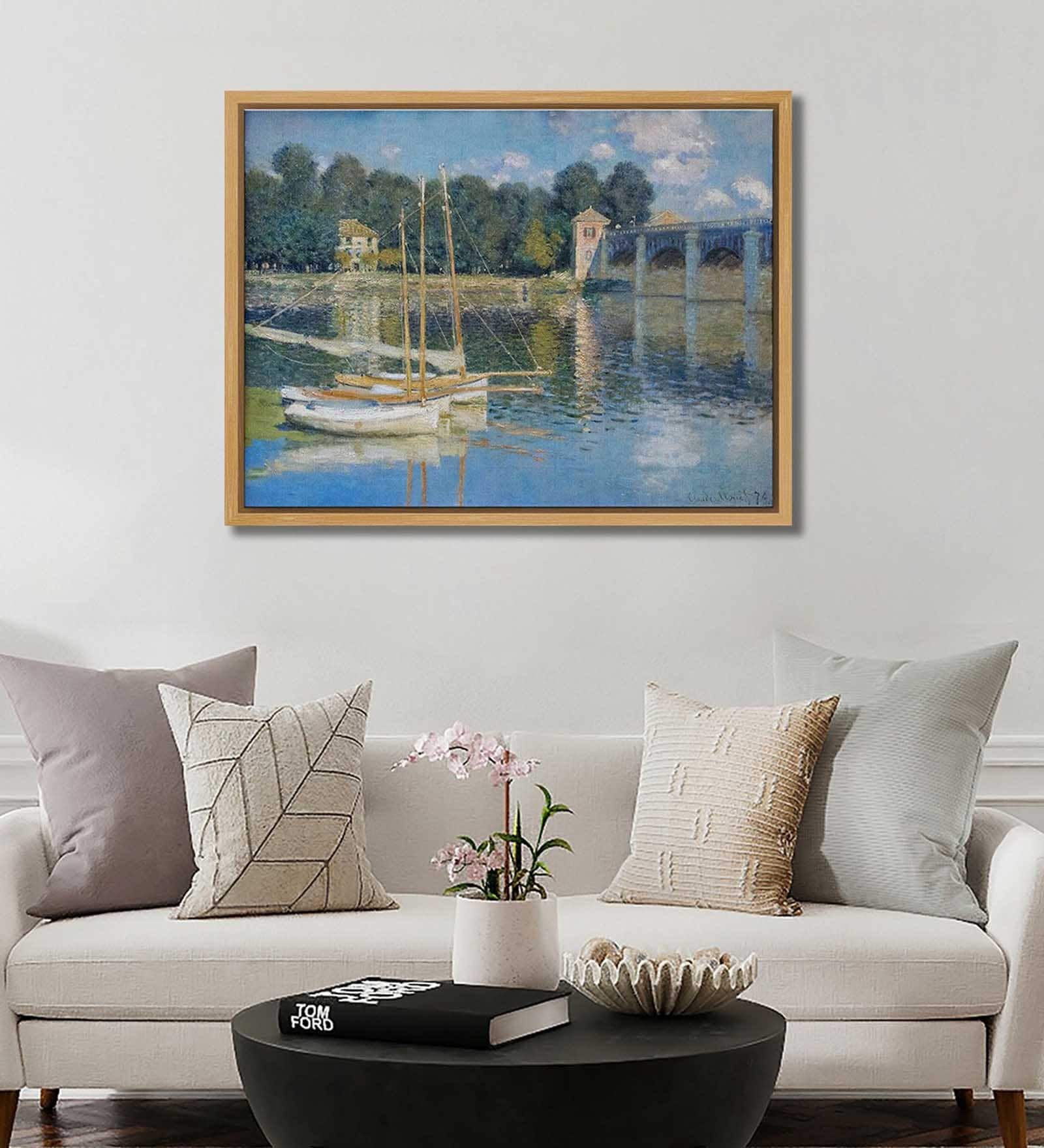 Buy Marken Teak Canvas Framed 18 x 24 Art Print By Empyrean Art at 24% ...