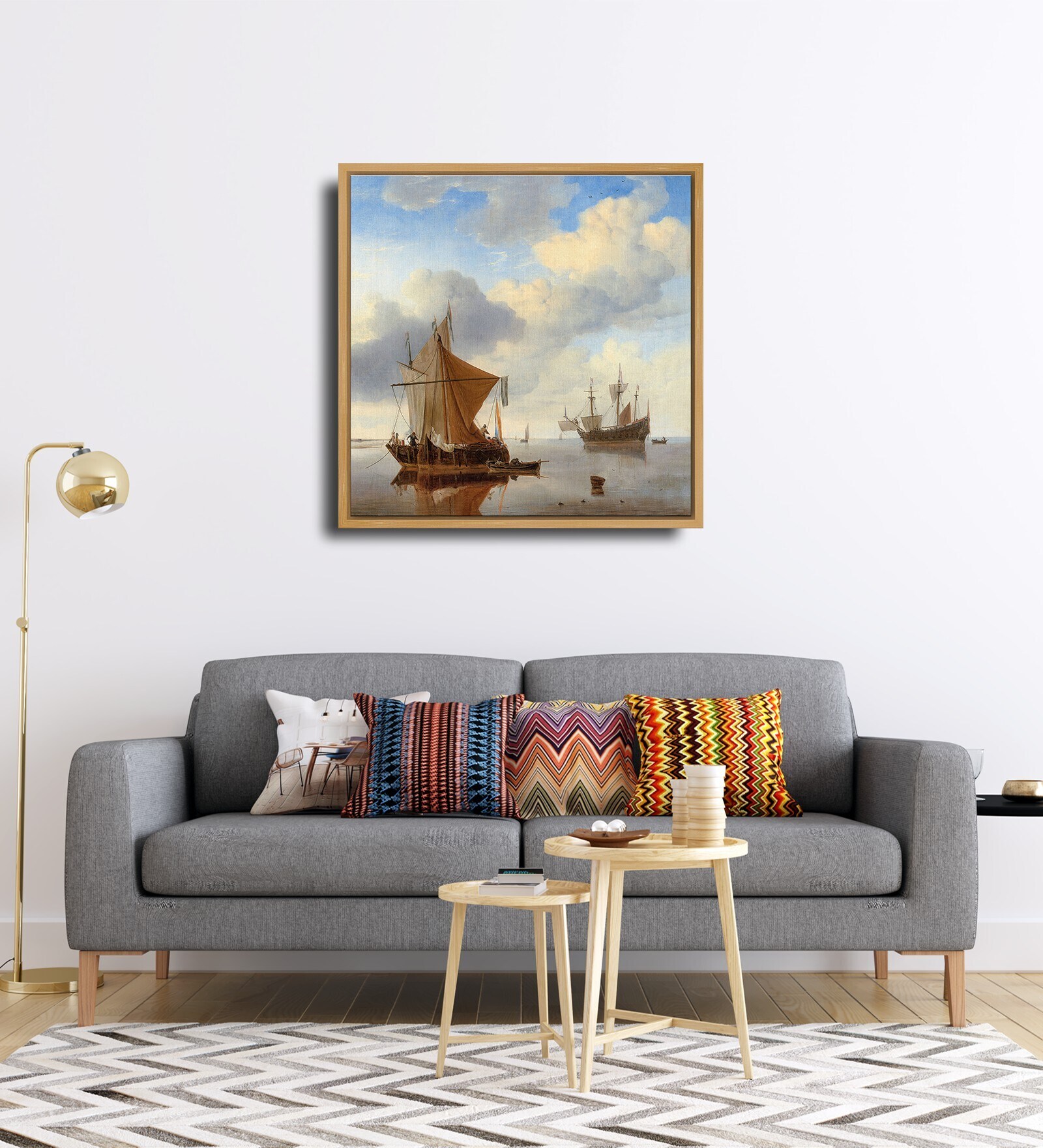 Buy Marken Teak Canvas Framed 24 x 36 Art Print at 15% OFF by Empyrean ...