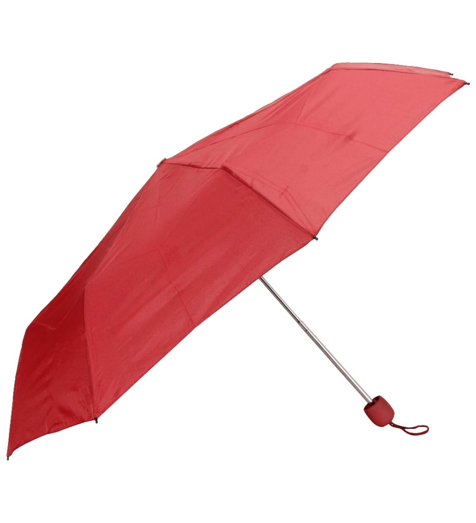 Buy Maroon Nylon Solid Maroon Fold Fancy Umbrella at 52% OFF by ...