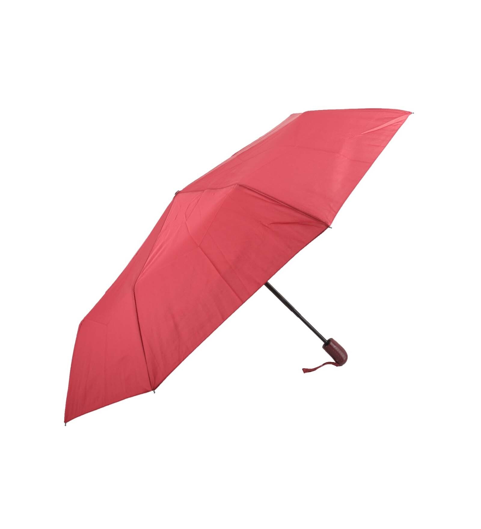 Buy Maroon Nylon Solid Fold Fully Automatic Umbrella at 43% OFF by ...
