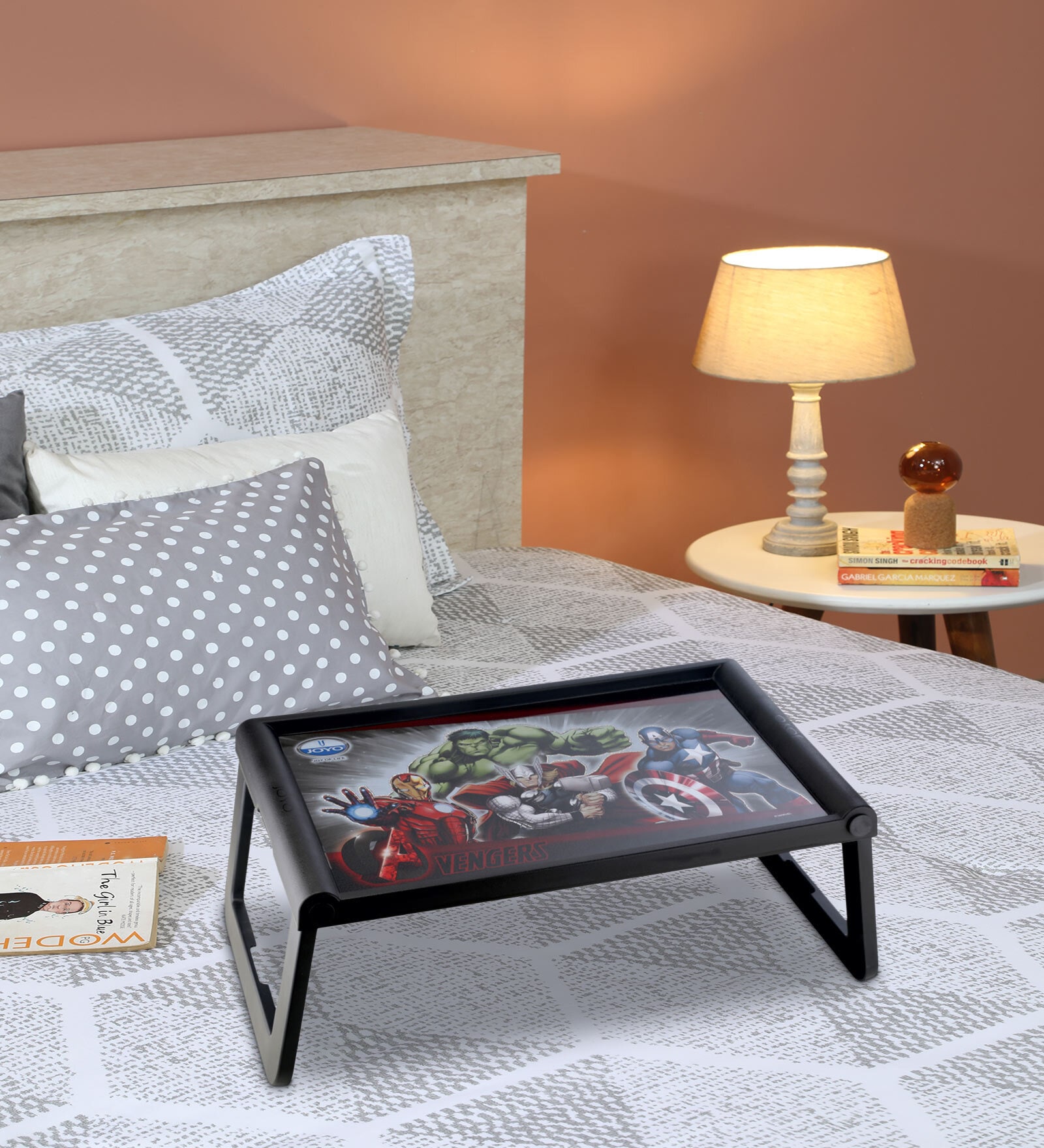Buy Marvel Avengers Folding Desk in Black Colour by JOYOUS WORLD Online ...