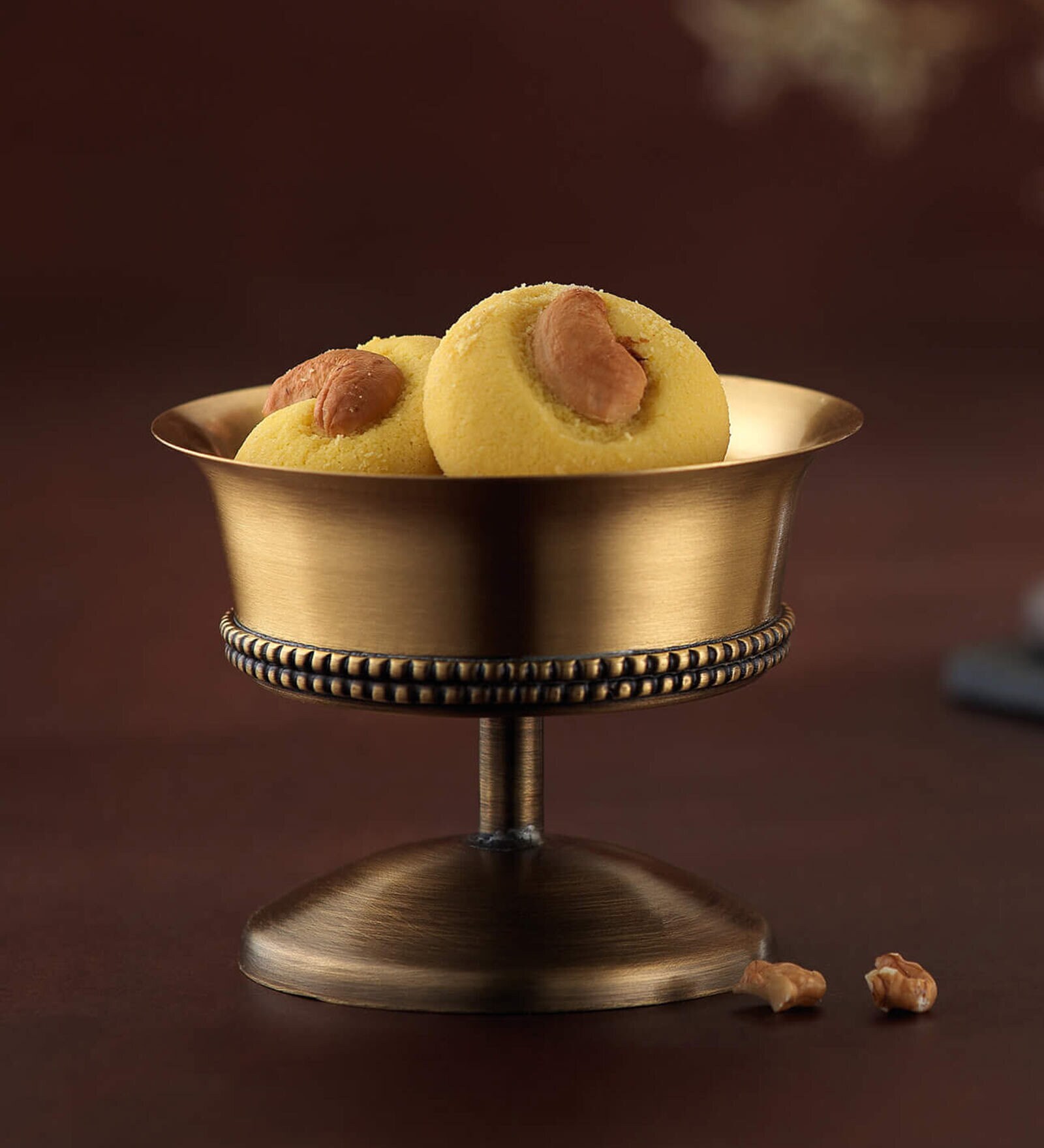 Buy Masai 100ml Brass Dessert Serving Bowl by Ellementry at 100% OFF by ...