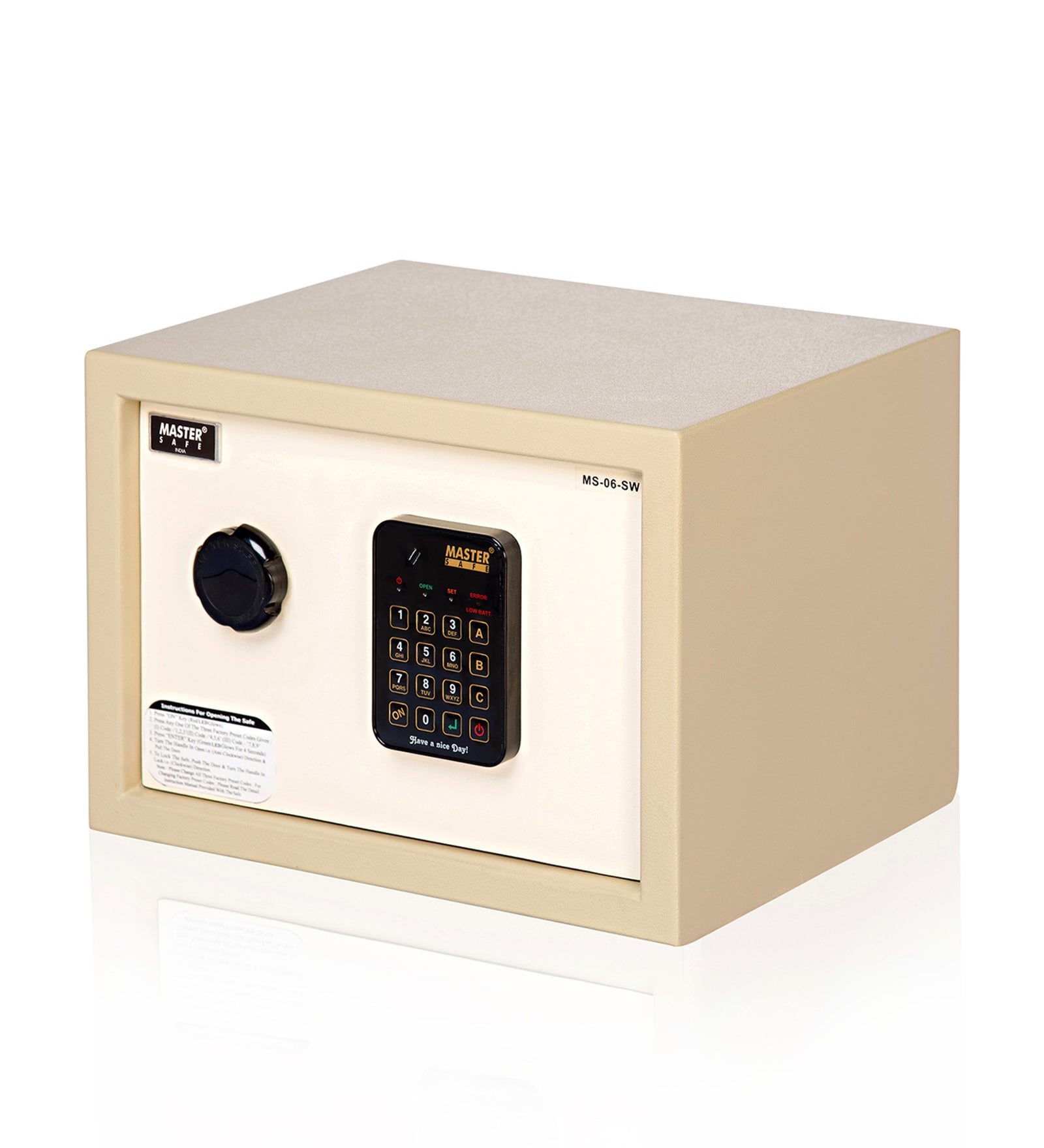 Buy Master Safe MS-06 Premium Mild Steel Electronic Safe Online - Safes ...