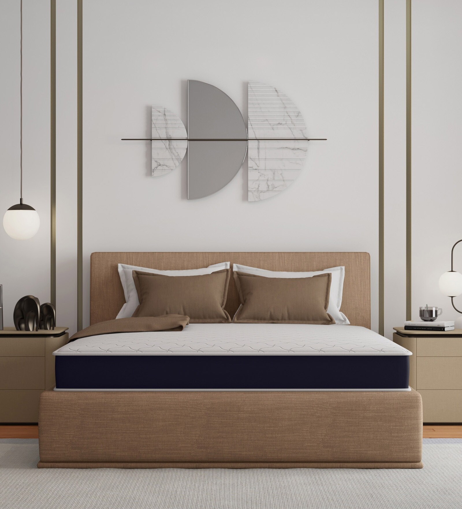 Buy May Orthopedic 5 Inch Memory HR Foam King Size Mattress By