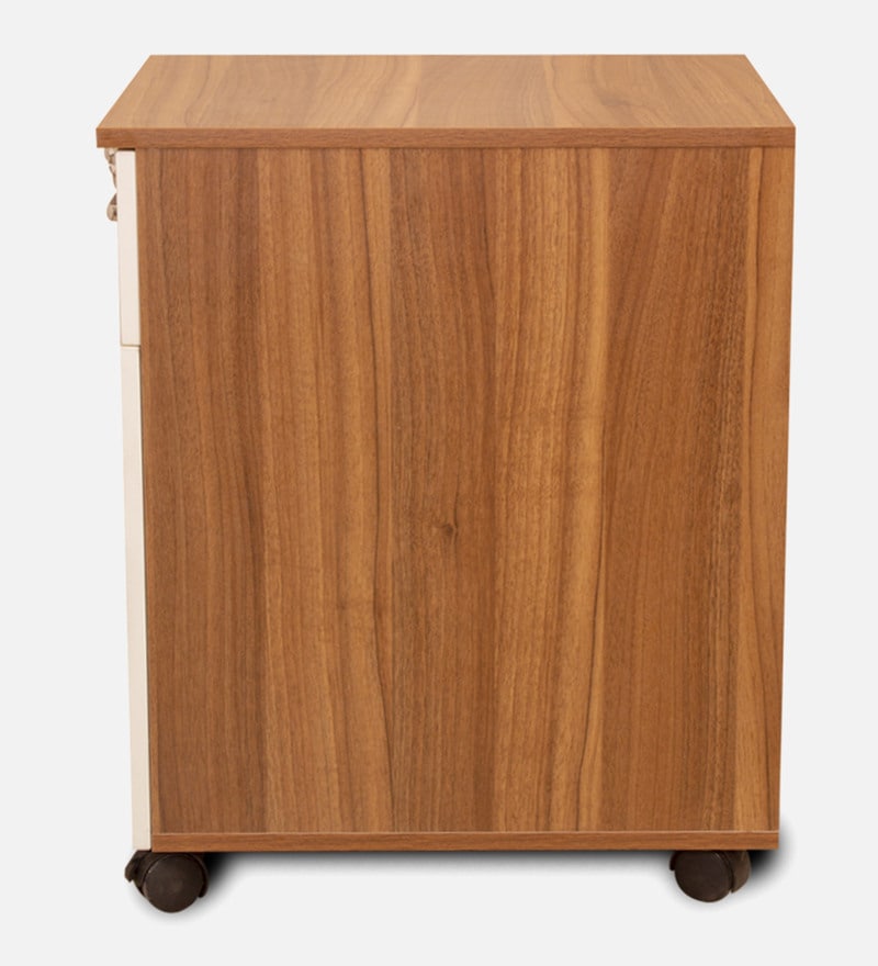 Buy Macro Office Table in Leon Teak Finish by Neudot Online - Executive ...