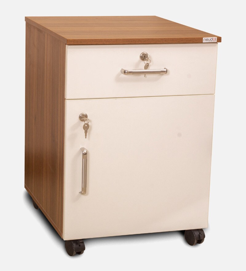 Buy Macro Office Table in Leon Teak Finish by Neudot Online - Executive ...