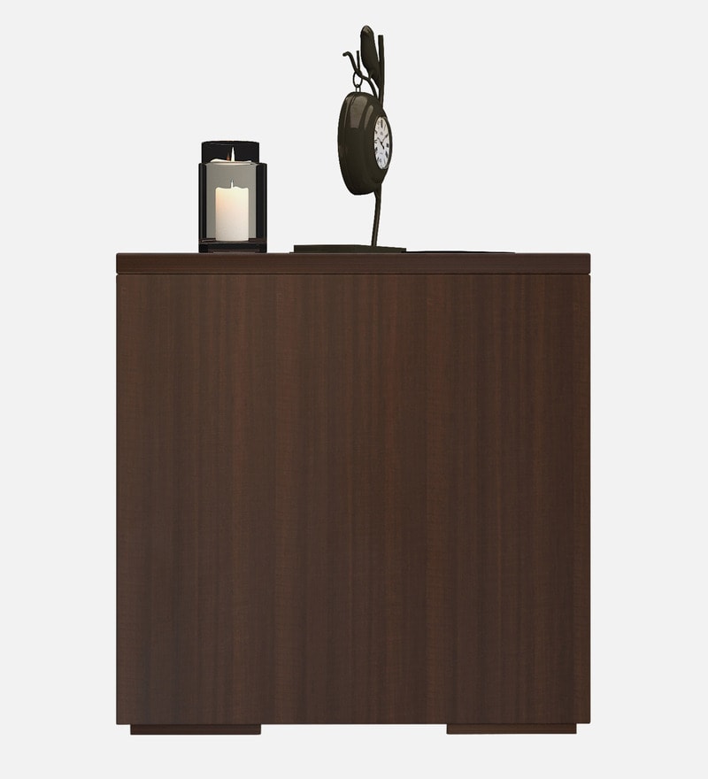 Buy Magnus Bedside Table in Dark Elm Finish with Drawer by Crystal ...