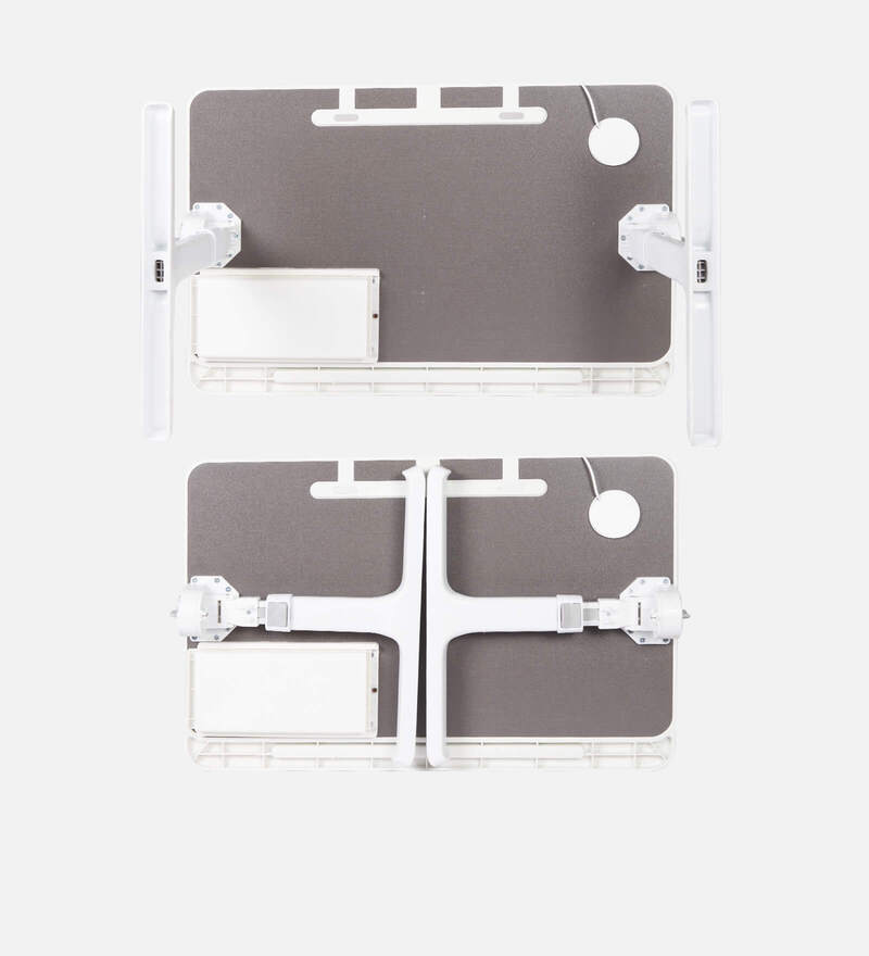 Buy Marvel Portable Table in Grey Finish by Lushtree Online - Portable ...