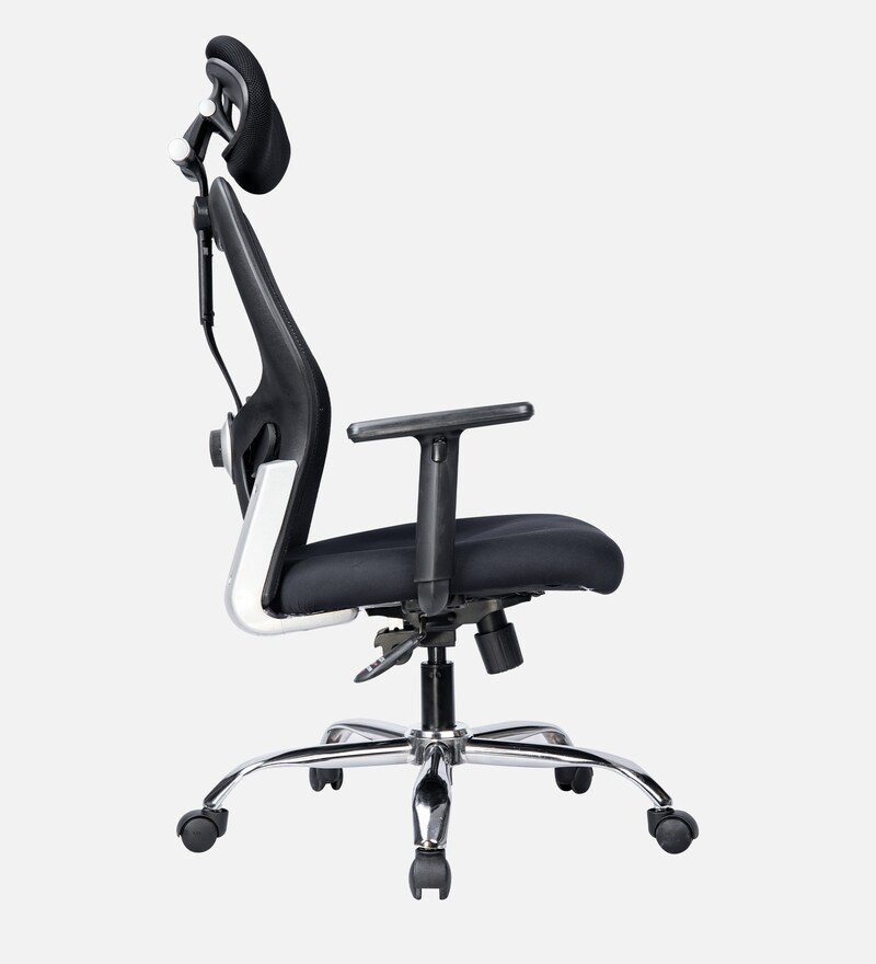 Buy Matrix Breathable Mesh Ergonomic Chair in Black Colour by ErgoLab ...