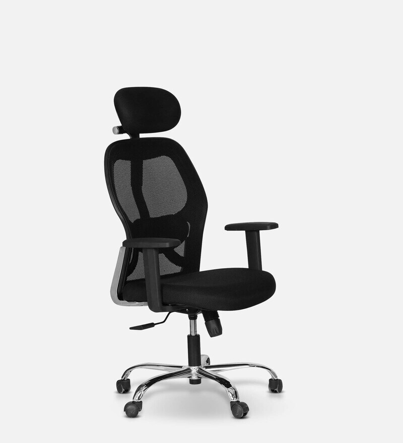 Buy Matrix Torin Breathable Mesh Ergonomic Chair in Black Colour Online ...