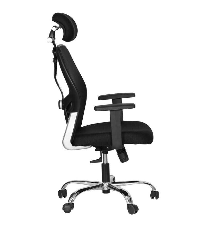 Buy Matrix Torin Breathable Mesh Ergonomic Chair in Black Colour Online ...
