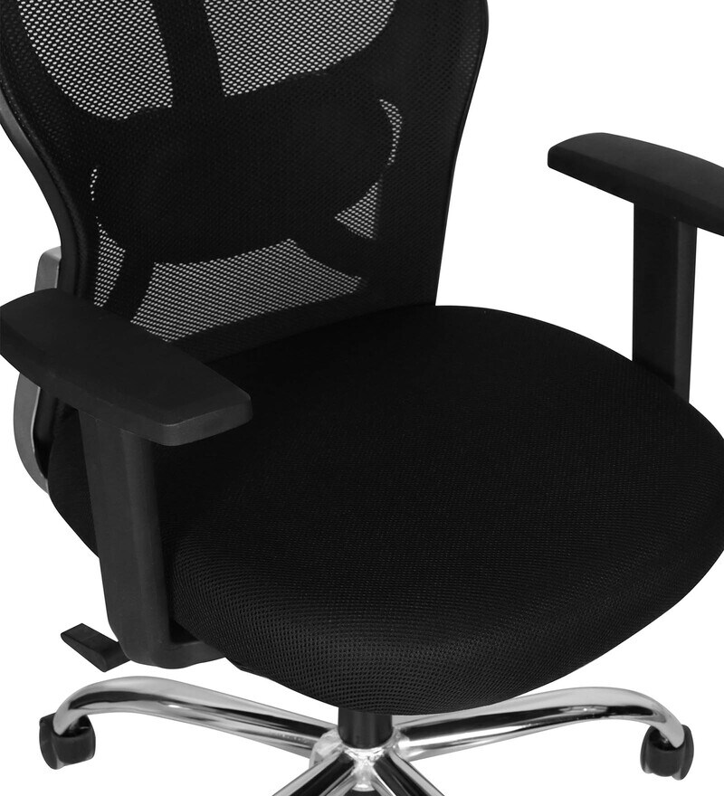 Buy Matrix Torin Breathable Mesh Ergonomic Chair in Black Colour Online ...