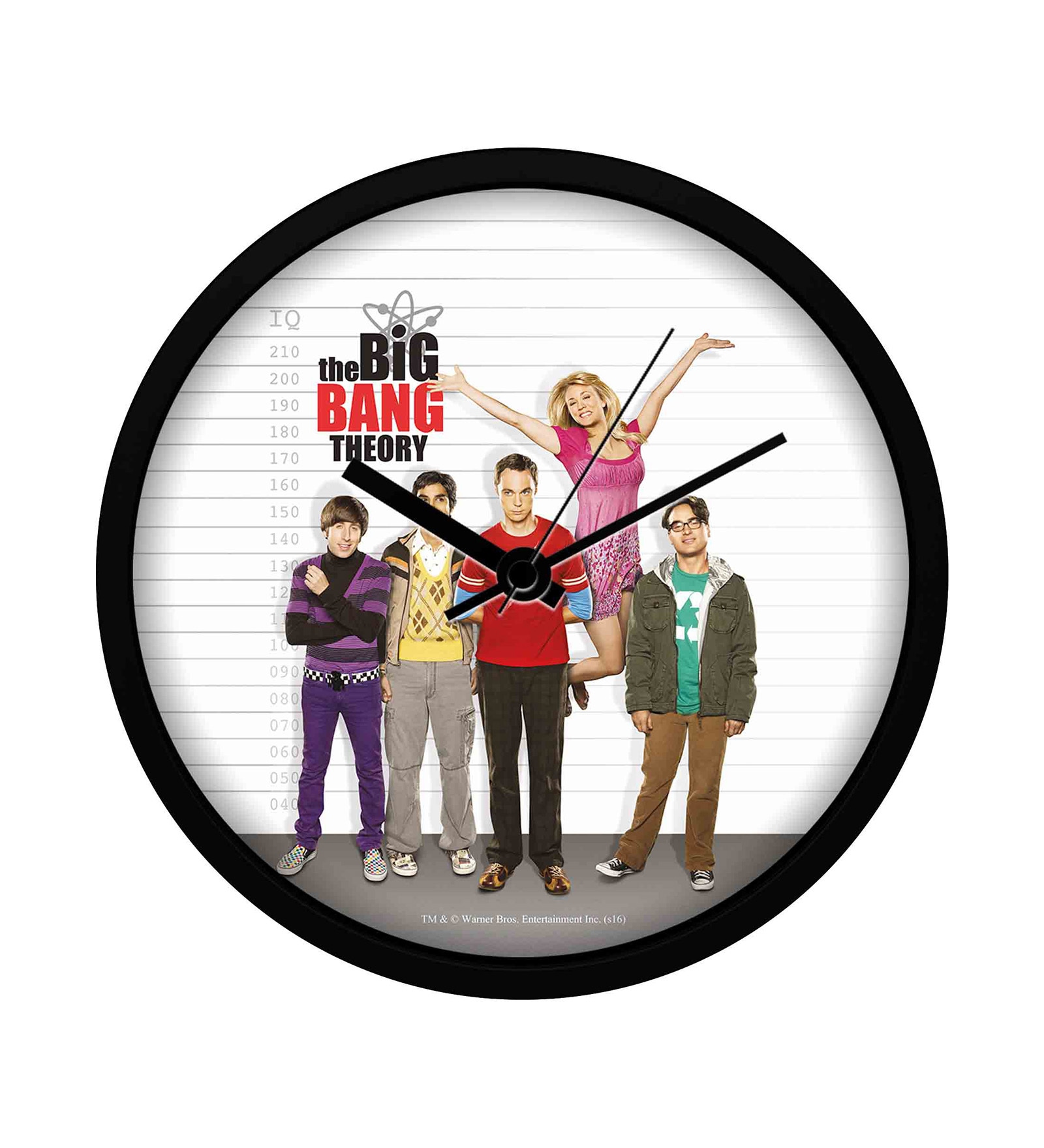 Buy Multicolour Plastic 12 Inch Round Official The Big Bang Theory IQ ...