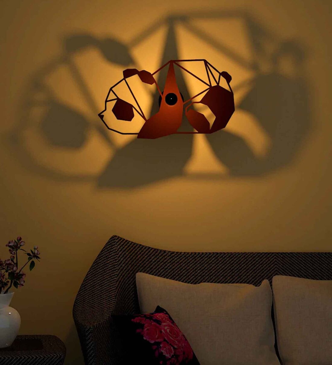 Buy MDF Cute Panda Creative Shadow lamp By Wallmantra at 49% OFF by ...
