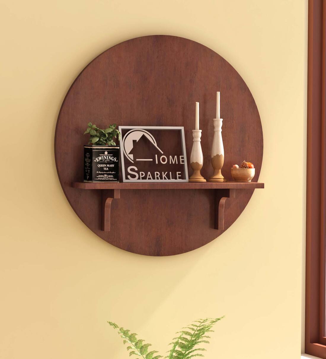 Buy MDF Decorative Wall Shelf By Home Sparkle Online - Modern Wall ...