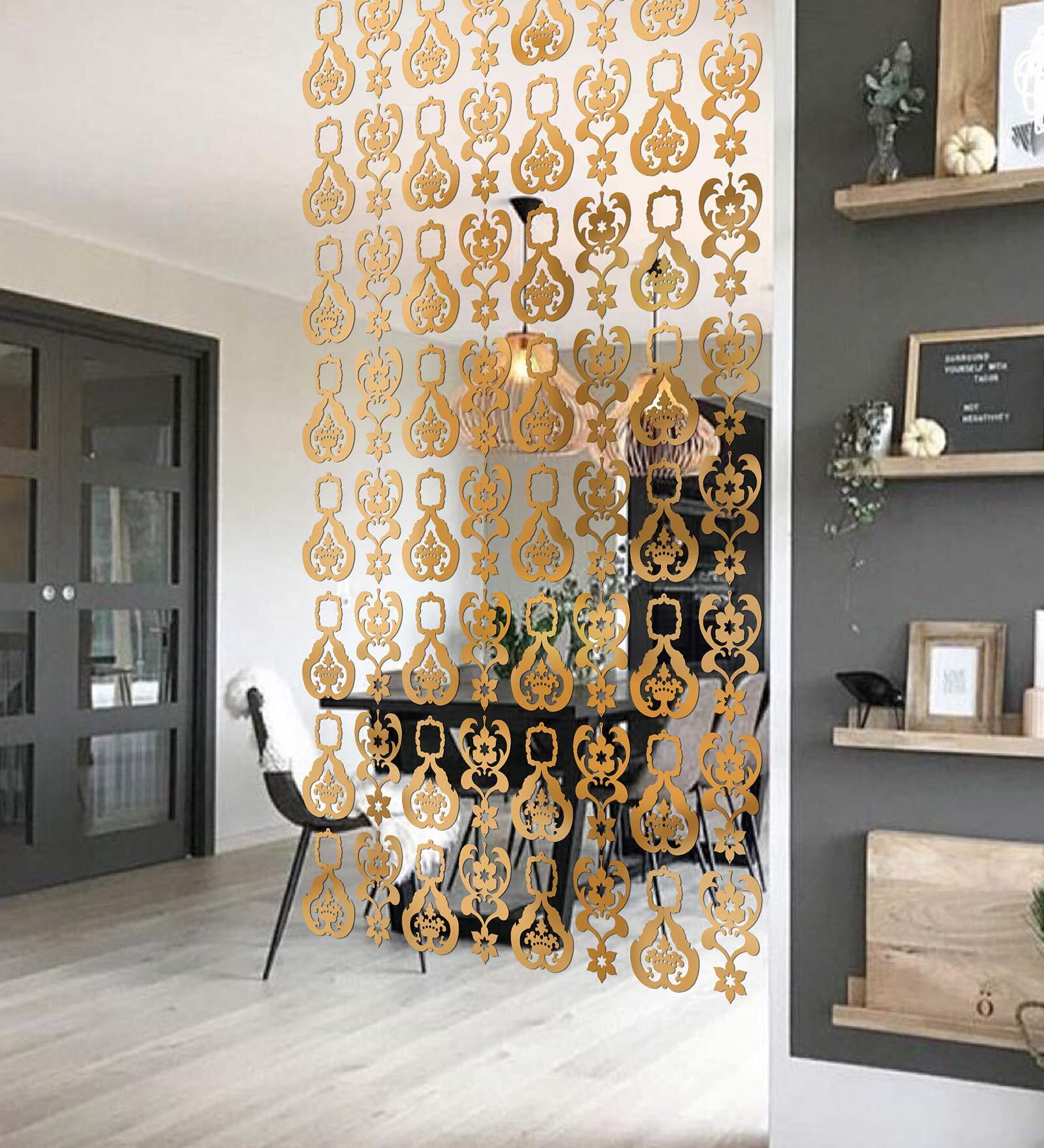 Buy Mdf Krisa 84X 36 Inch Hanging Room Divider at 20% OFF by Planet ...