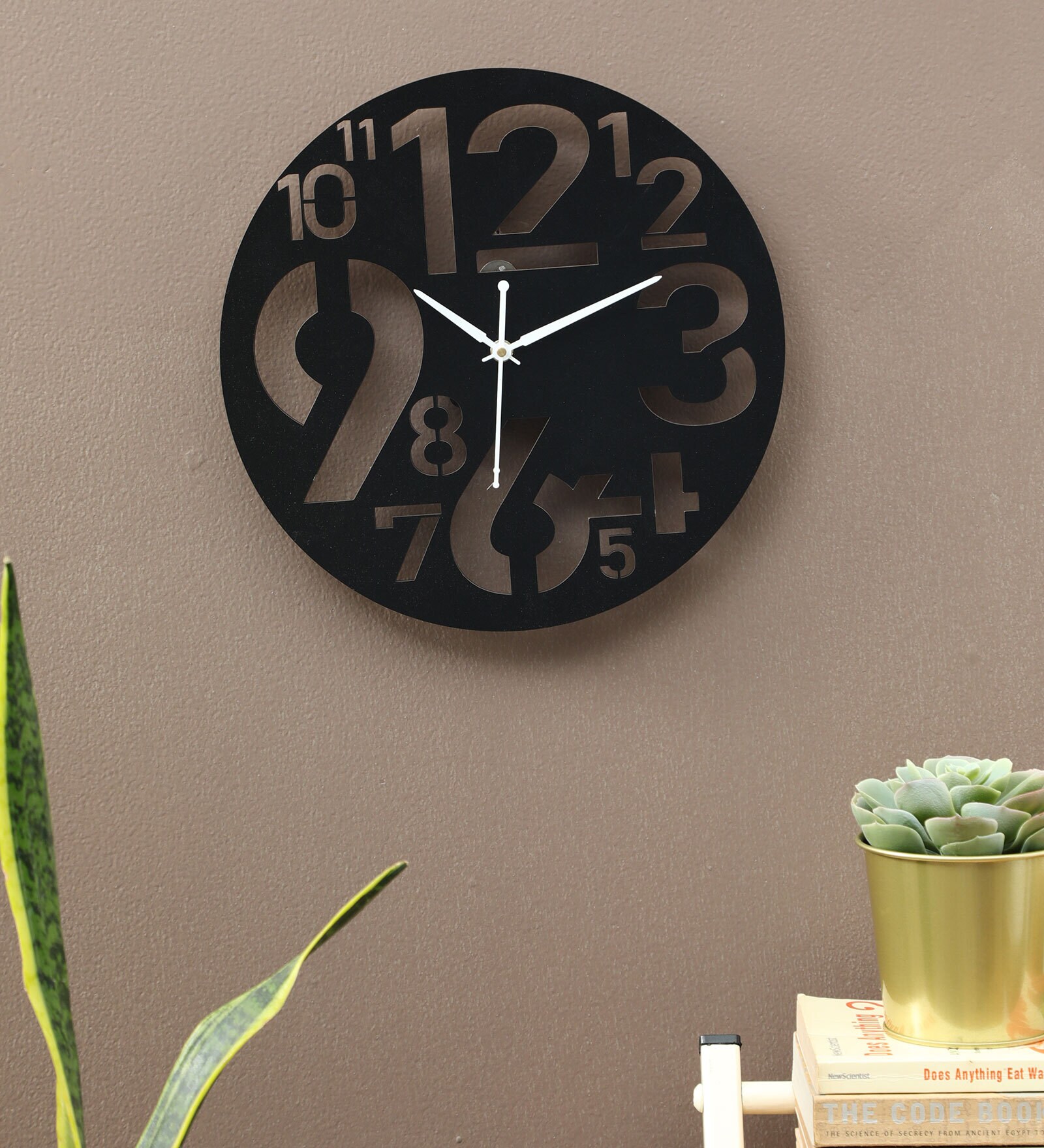 Buy MDF And Acrylic Analog Alpha Wall Clock at 43% OFF by Tangy Oak ...