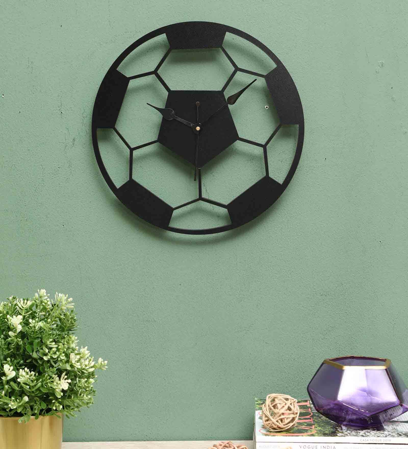 Buy MDF And Acrylic Analog Soccer Wall Clock at 43% OFF by Tangy Oak ...