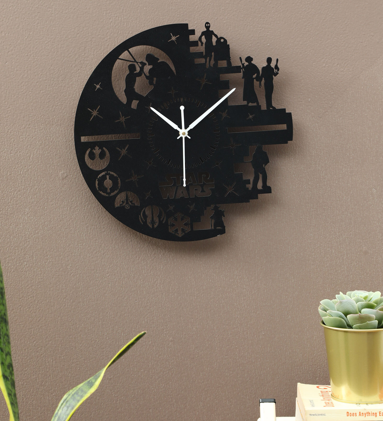 Buy MDF And Acrylic Analog War Wall Clock at 32% OFF by Tangy Oak ...