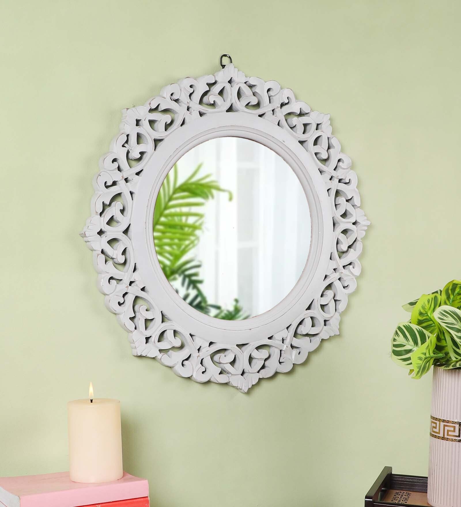 Buy Grey MDF Knack Decorative Mirror at 29% OFF by The Urban Store ...
