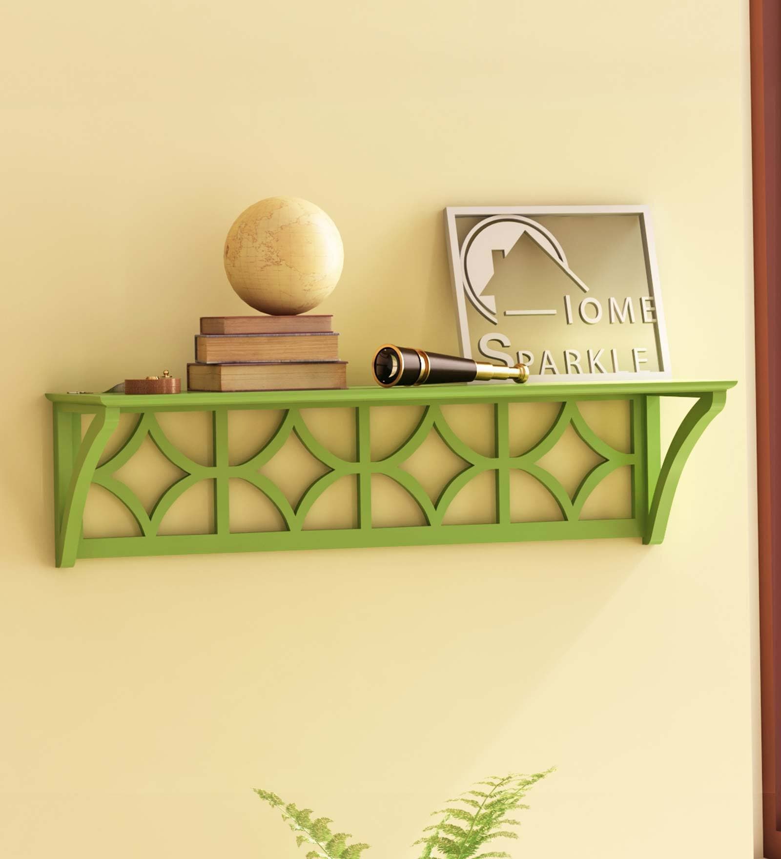 Buy MDF Diamond Wall Shelf at 35% OFF by Home Sparkle | Pepperfry