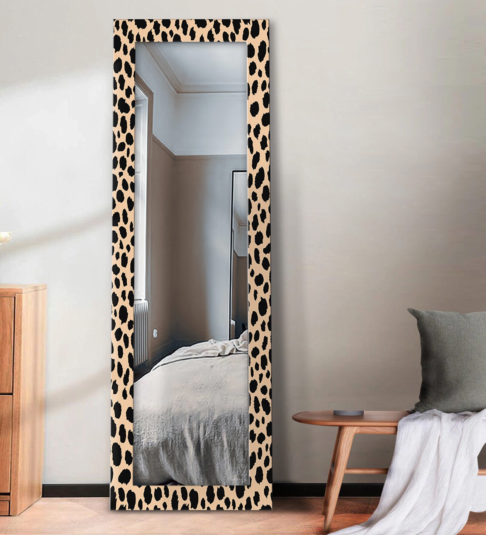 Buy Mdf Dots Animal 6 Ft Floor Mirror Online - Floor Mirrors - Mirrors ...