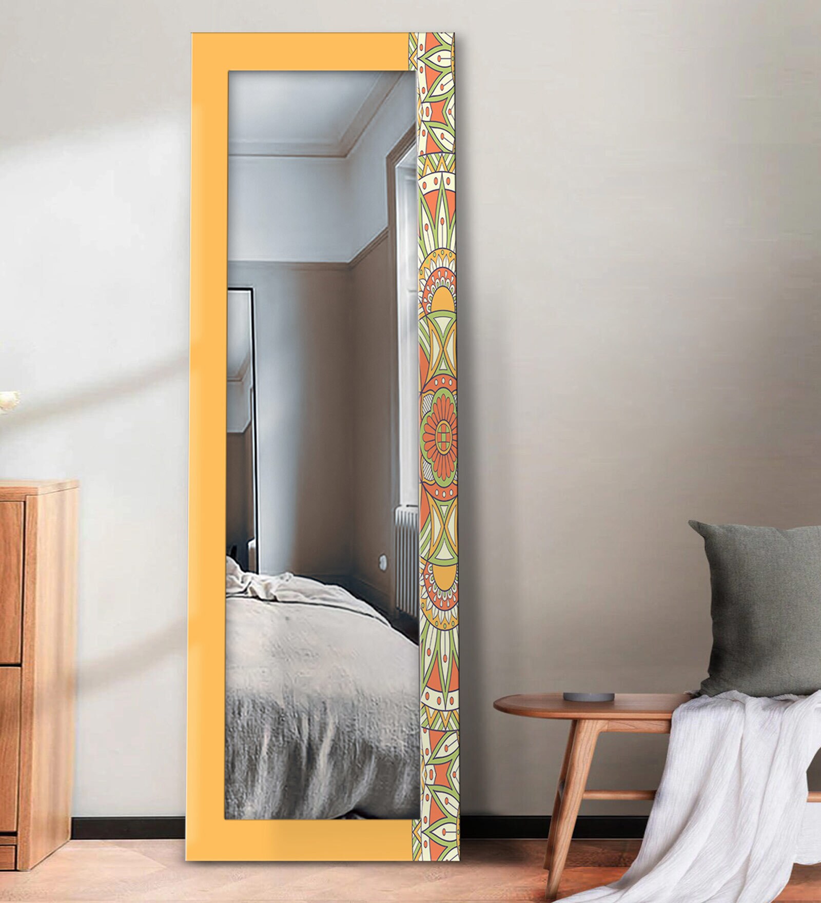 Buy Multicolour Engineered Wood House Floor Mirror at 31% OFF by ...
