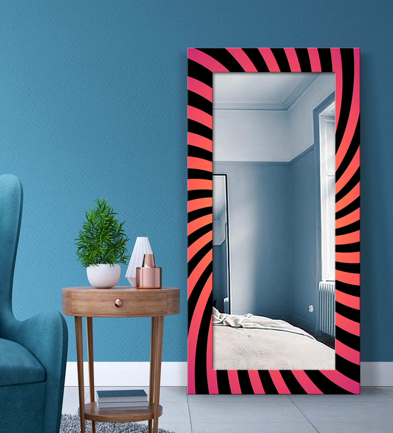 Buy MDF Optical Illusions 4Ft Floor Mirrors at 20% OFF by 999Store ...