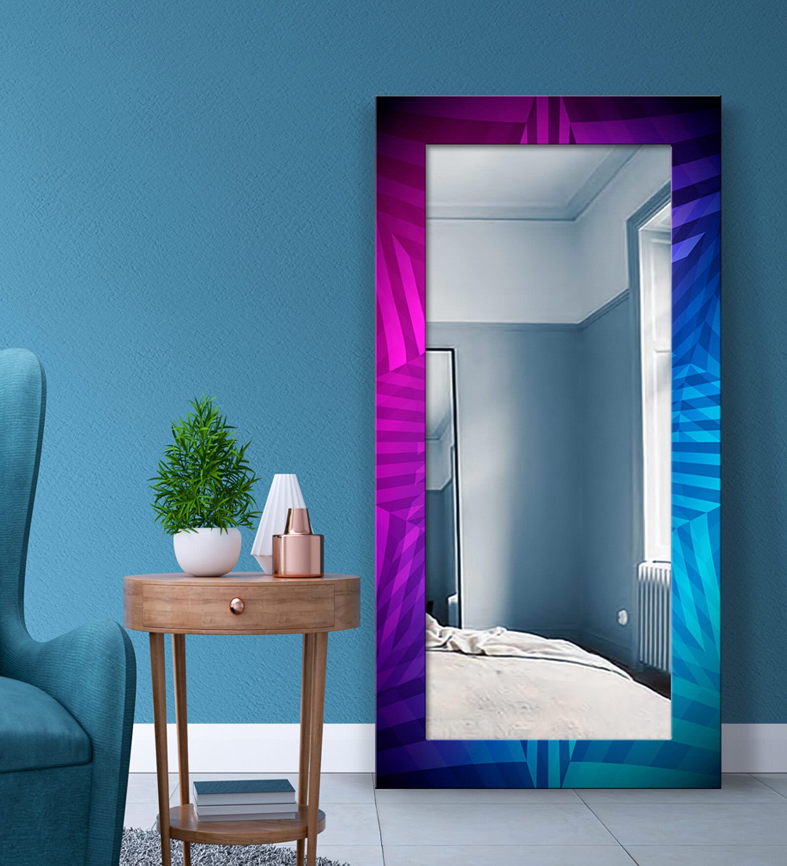 Buy MDF Optical Illusion 4Ft Floor Mirrors at 20% OFF by 999Store ...