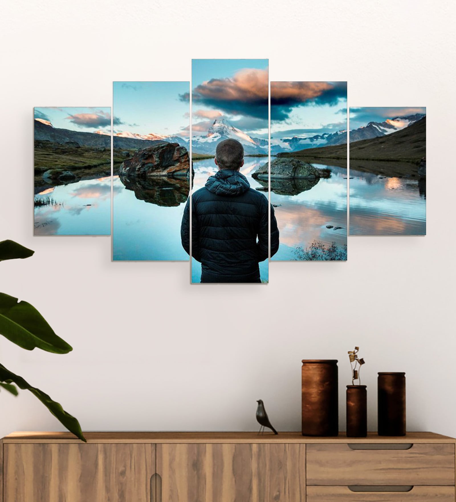 Buy MDF Vision Framed Art Panel - Set of 5 by Go Hooked at 19% OFF by ...