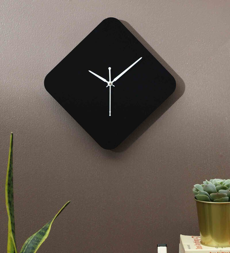 Buy MDF And Acrylic Analog Pitch Wall Clock by Tangy Oak Online ...