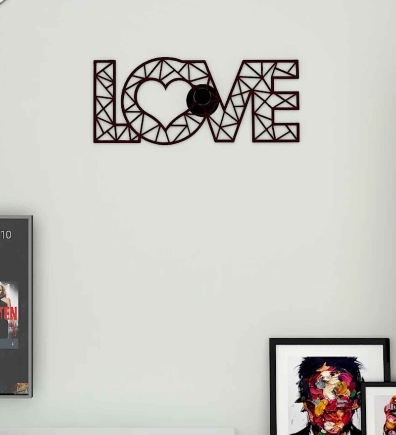 Buy MDF Love Creative design Shadow lamp By Wallmantra Online - Novelty ...