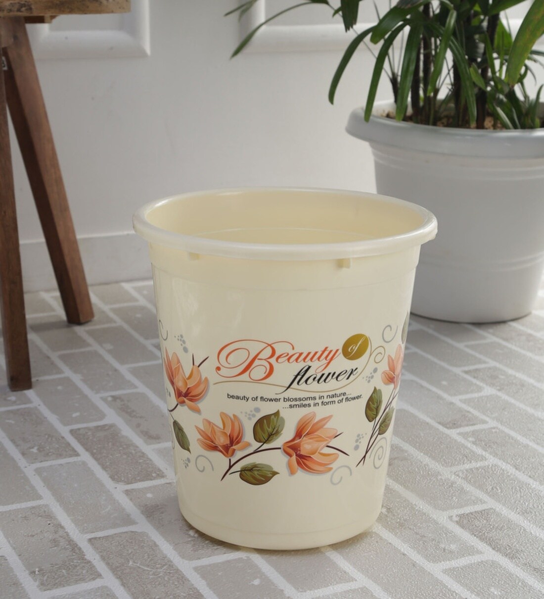 Buy 10 Litres Plastic Open Dustbin by Siti Plast at 43% OFF by Siti ...