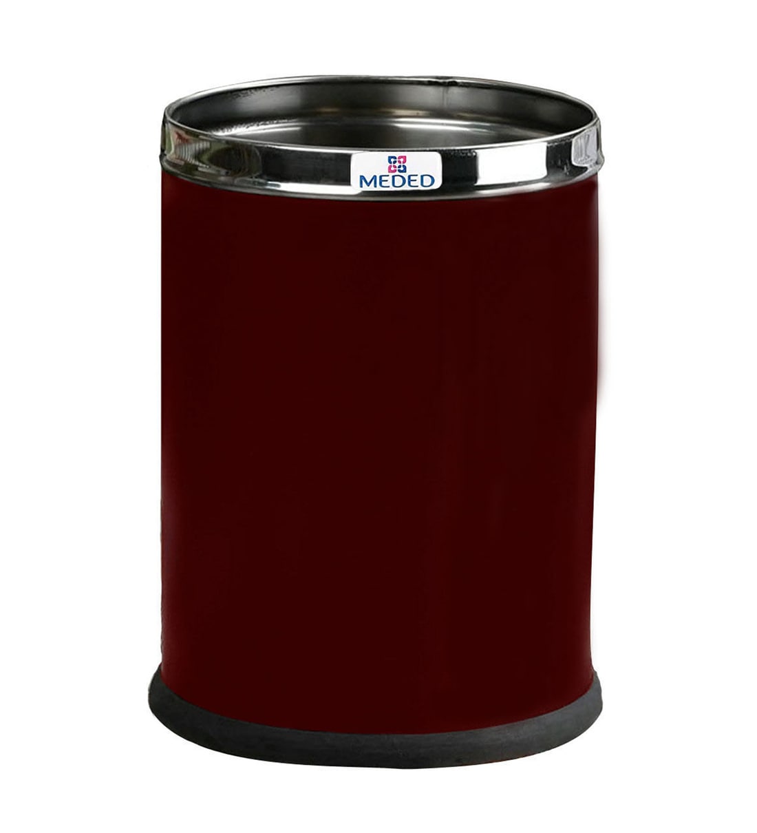 Buy 11 Litres Stainless Steel Open Dustbin at 42% OFF by Meded | Pepperfry