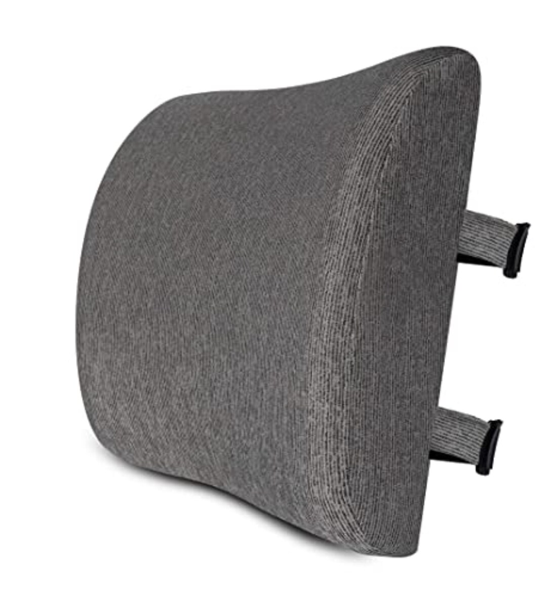 Buy Memory Foam Backrest Lumbar Support 15 X 15 Inch Pillow In Grey ...