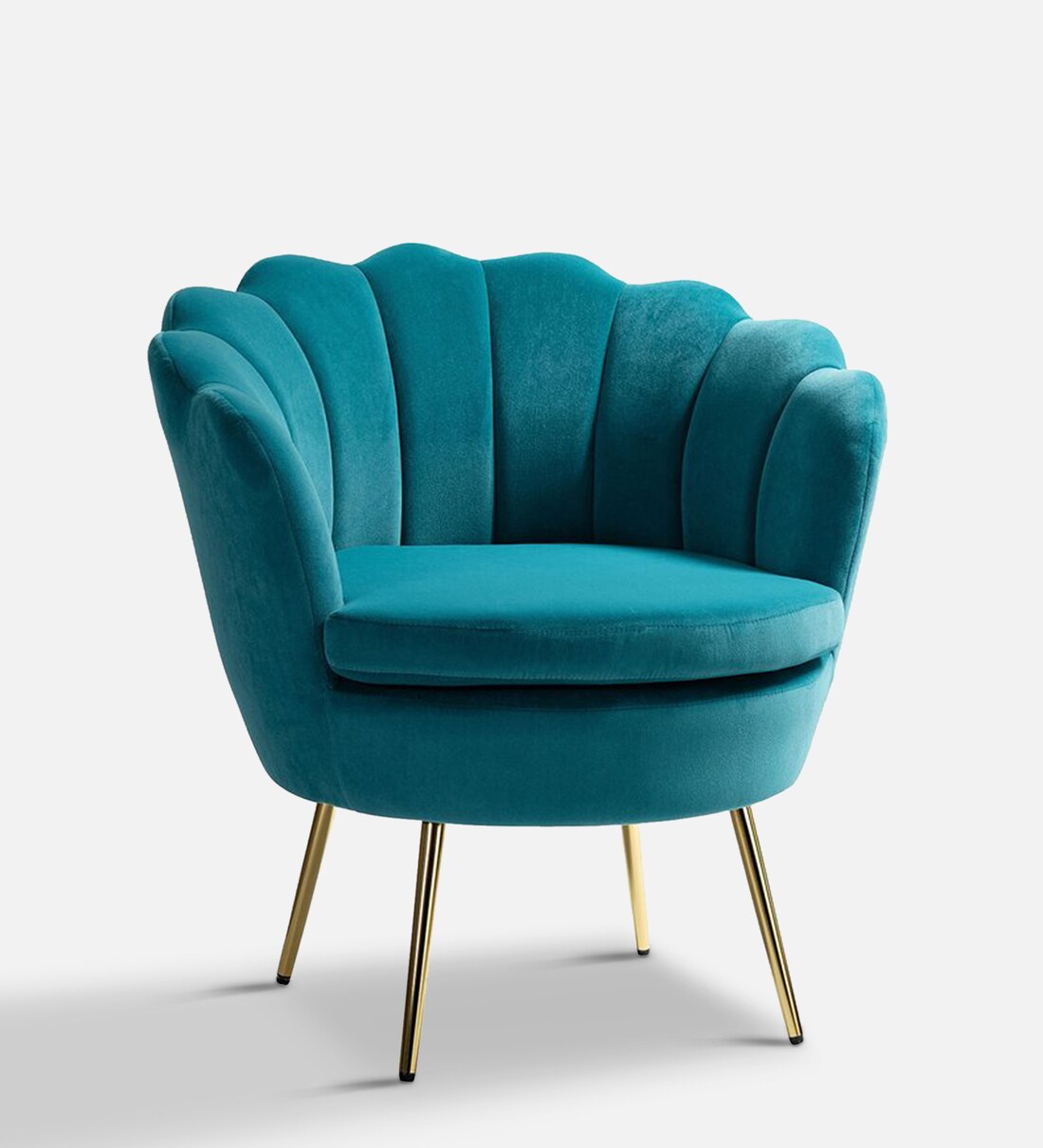 Buy Mesa Barrel Chair in Turquoise Colour at 23% OFF by Adorn Homez ...