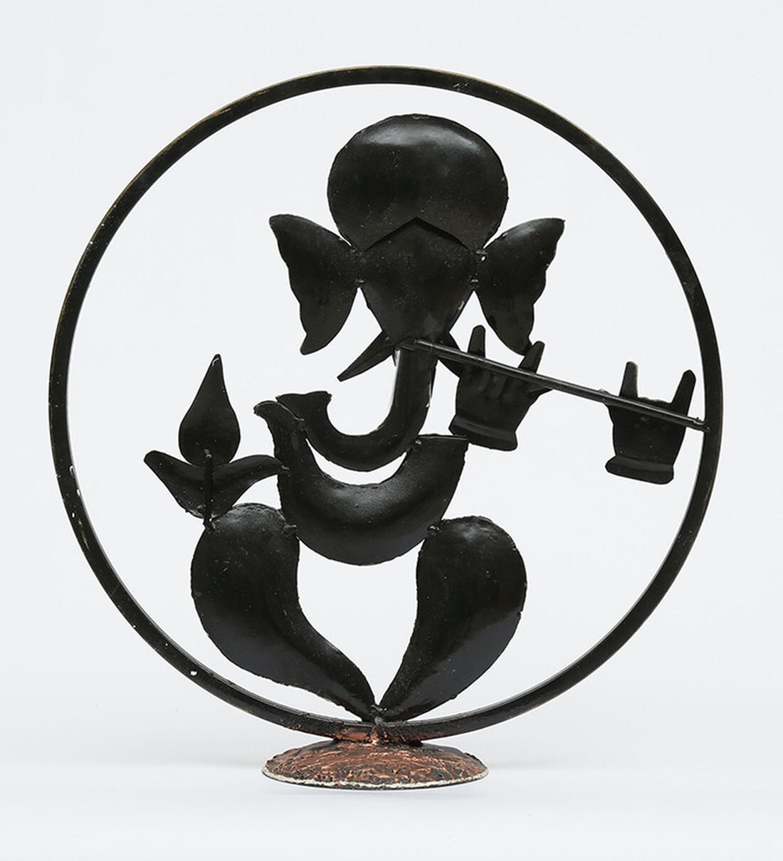 Buy Metal Multicolour Spiritual Wall Art By Malik Design Online ...