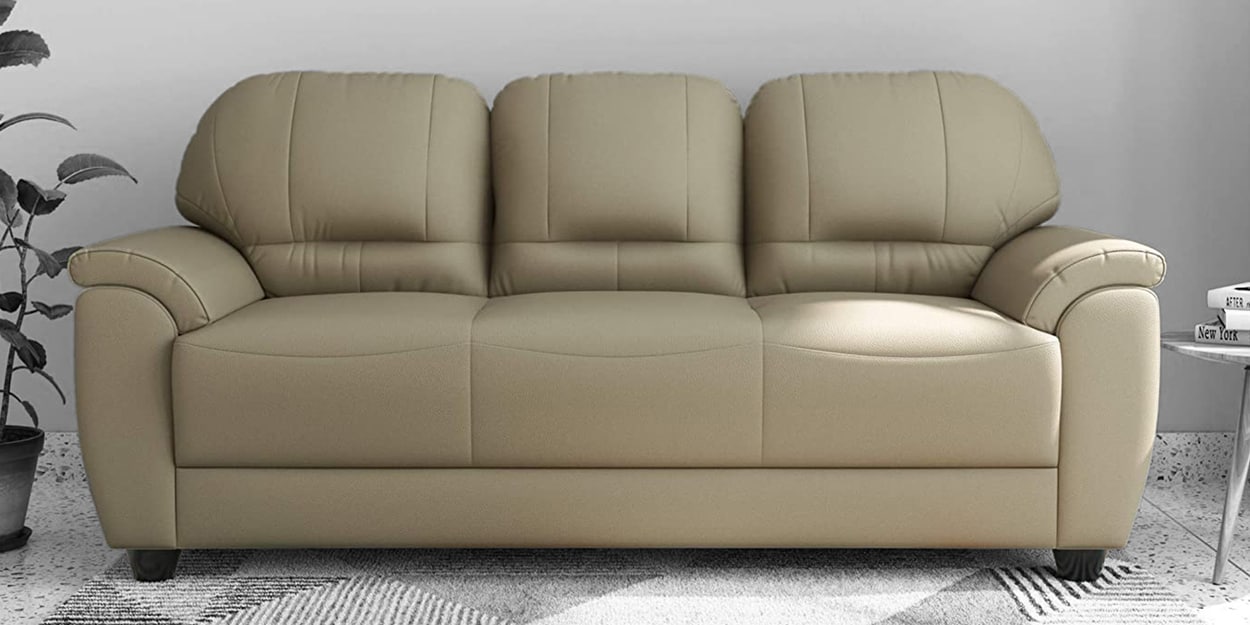 Buy Meluga 3 Seater Sofa in Beige Colour at 50% OFF by Trevi Furniture ...