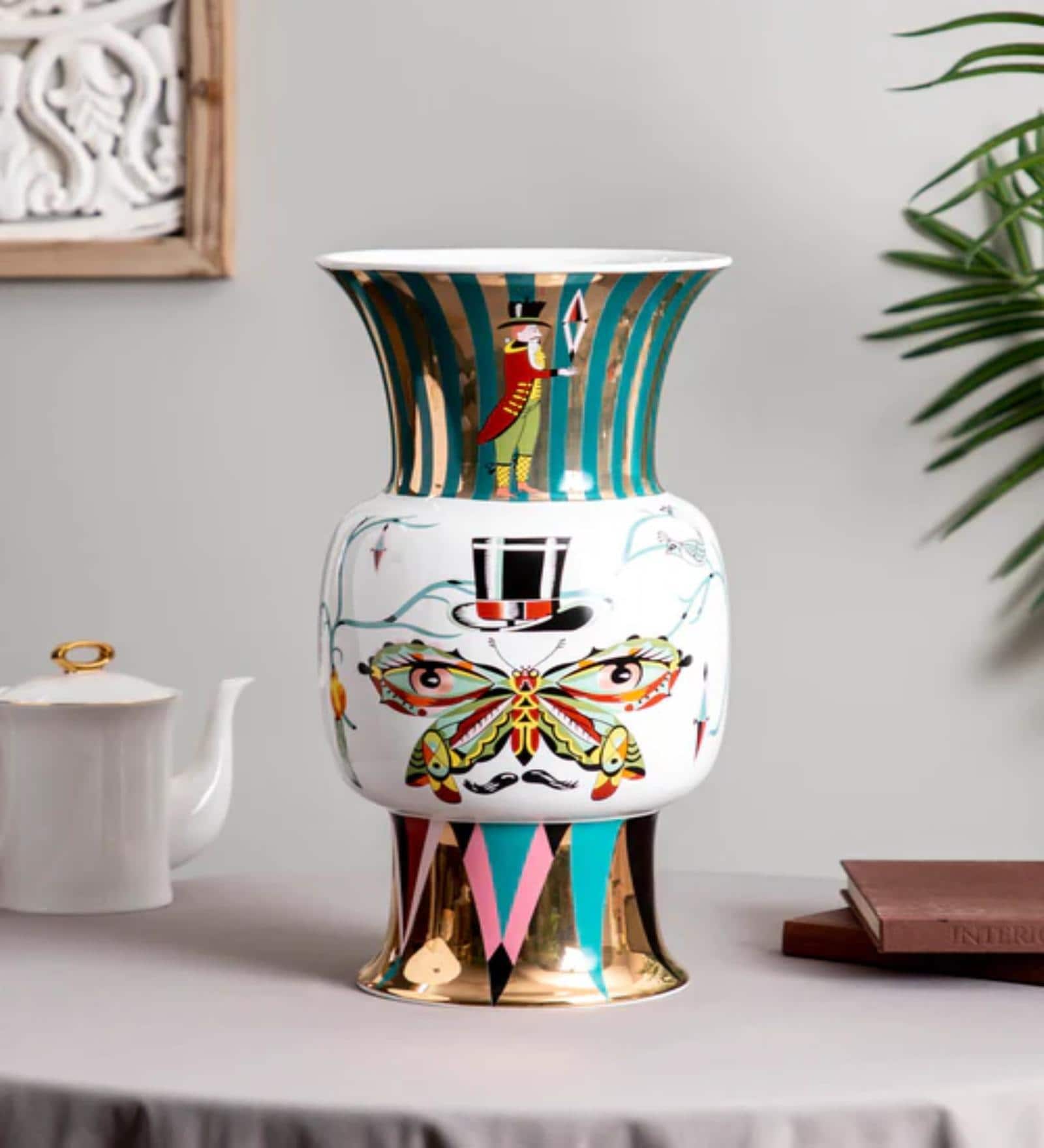Buy Meissen Multicolour Ceramic Vase at 100% OFF by The Decor Kart ...