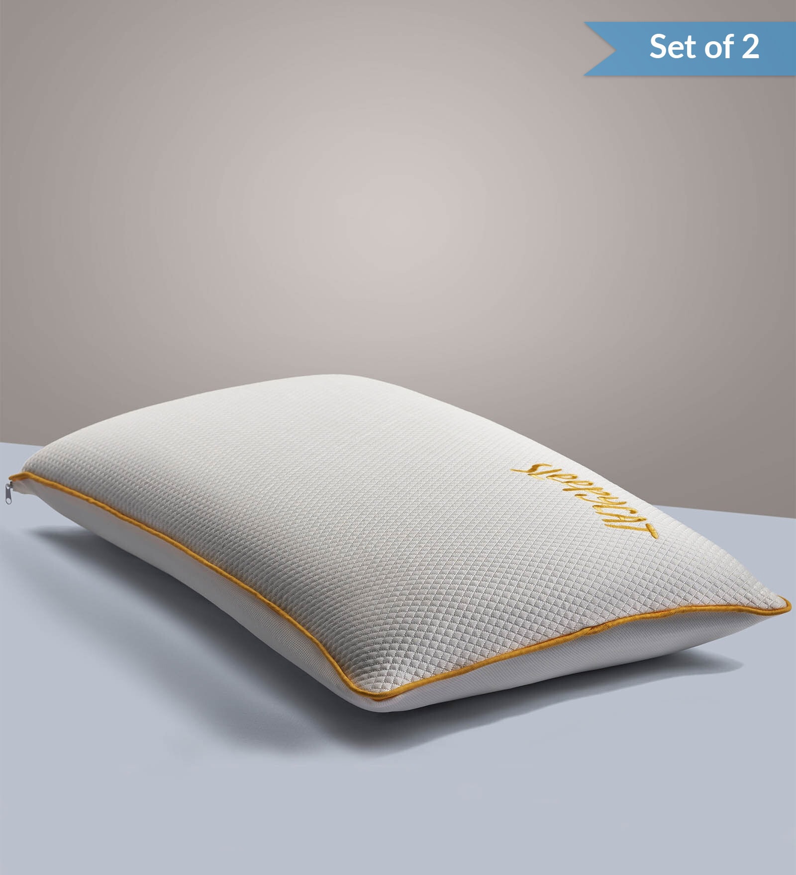 Buy Memory Foam 28 x 18 Inch Pillows (Set of 2) at 30% OFF by SleepyCat ...