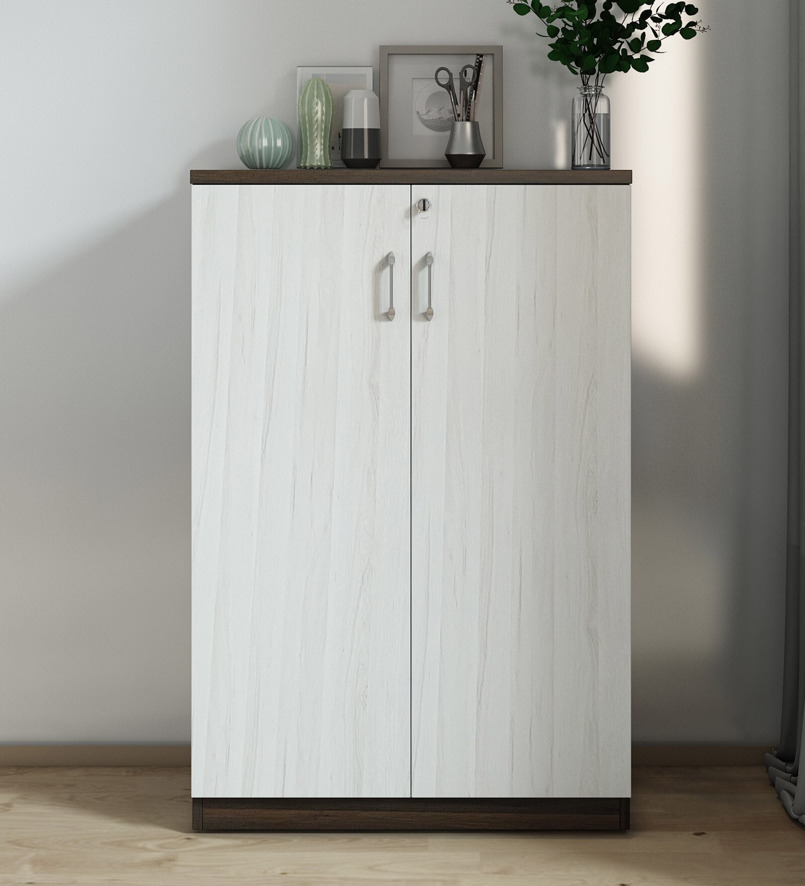 Buy Merino File Cabinet In Dark Oak & Light Oak Finish at 32% OFF by A ...